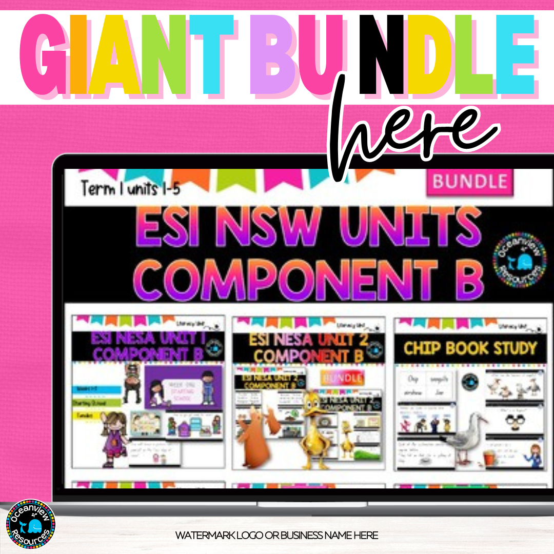 ES1 BUNDLE Terms 1 and 2 NSW DET aligned units 20 units for both terms