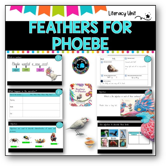 FEATHERS FOR PHOEBE -NSW ES1 Unit 7 - component B WEEK 2 English- TERM