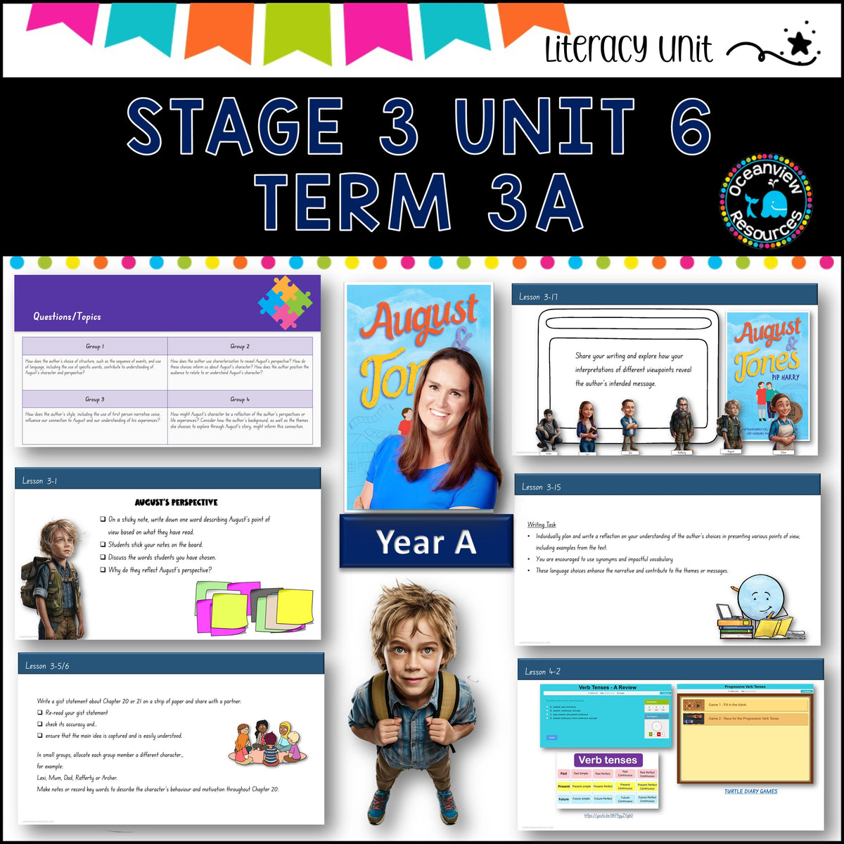AUGUST AND JONES -NSW DET Stage 3 Unit 6 Term 3 Year A Component B NES
