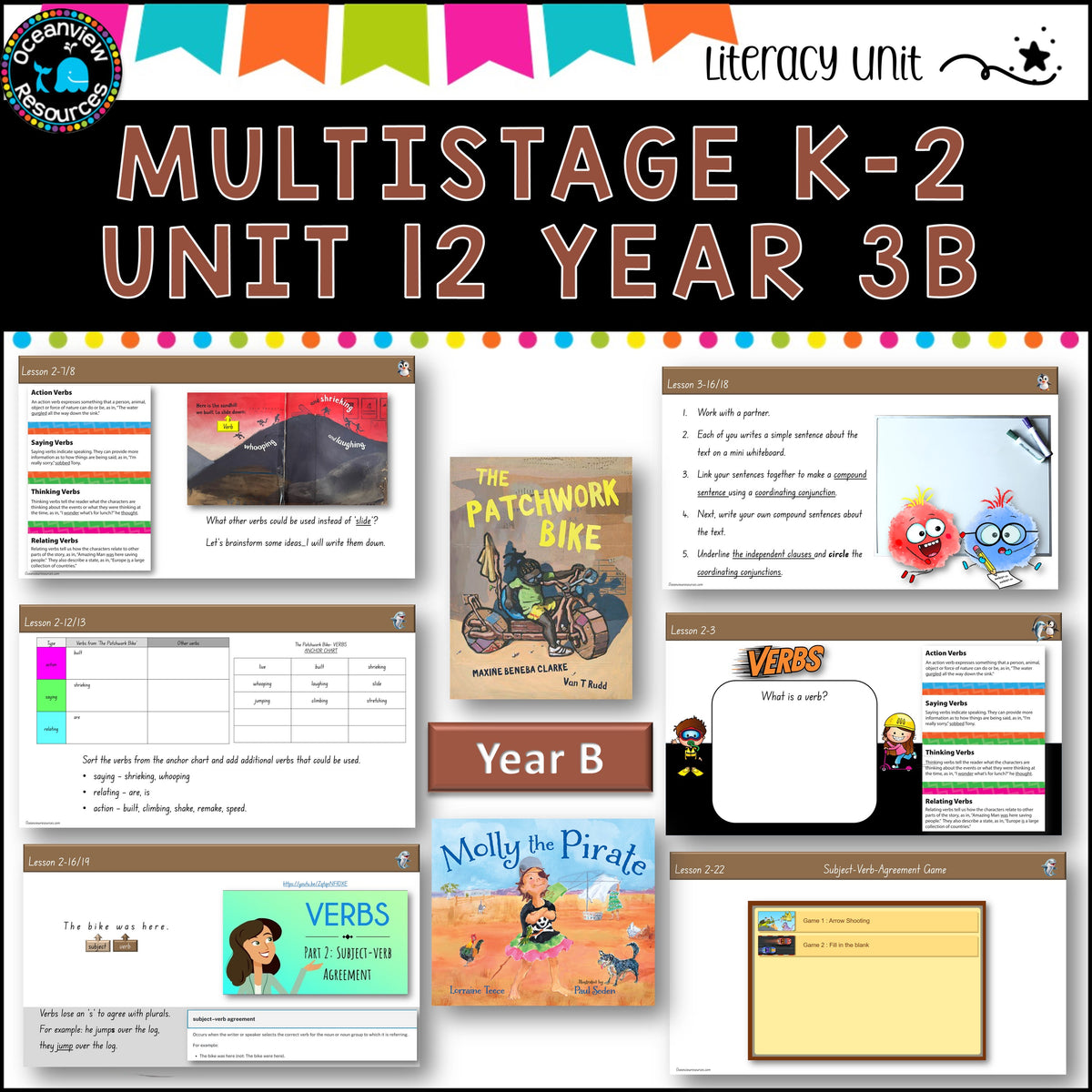 THE PATCHWORK BIKE NSW Multi Stage K-2 Unit 12 comp B ENGLISH TERM 3B