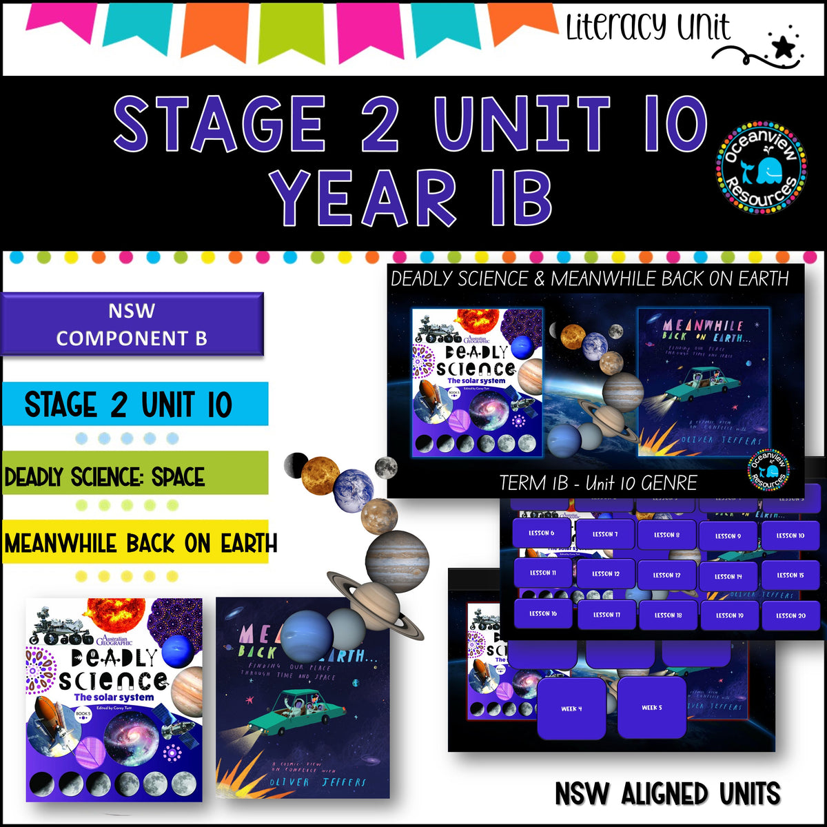 DEADLY SCIENCE, MEANWHILE BACK ON EARTH DET Stage 2 Unit 10 Term 1 Yea