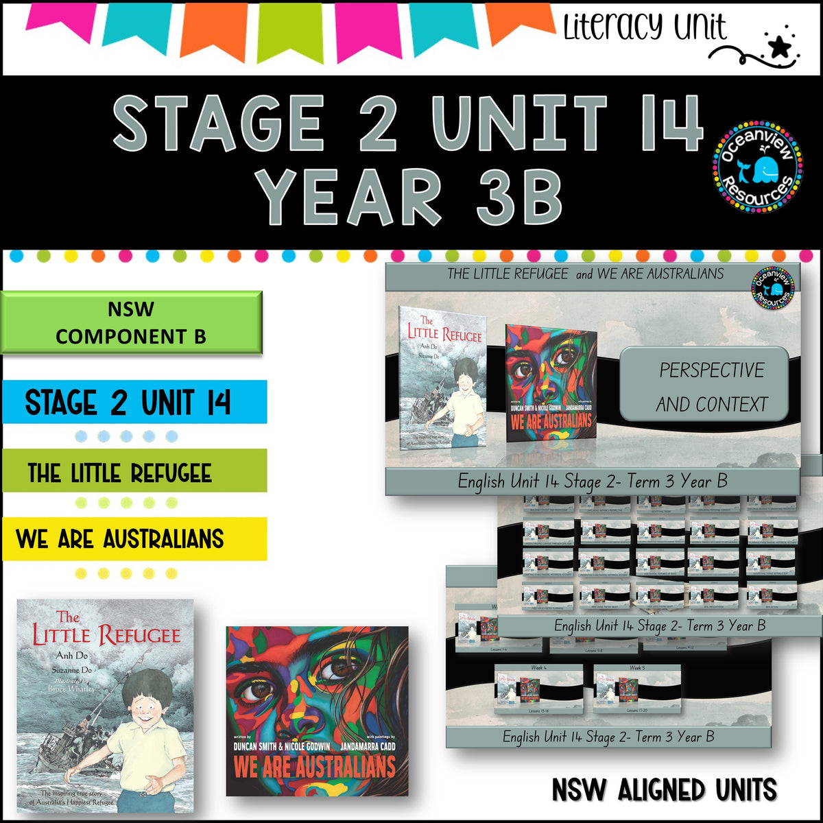 THE LITTLE REFUGEE -NSW DET Stage 2 Unit 14 Term 3 Year B Component B
