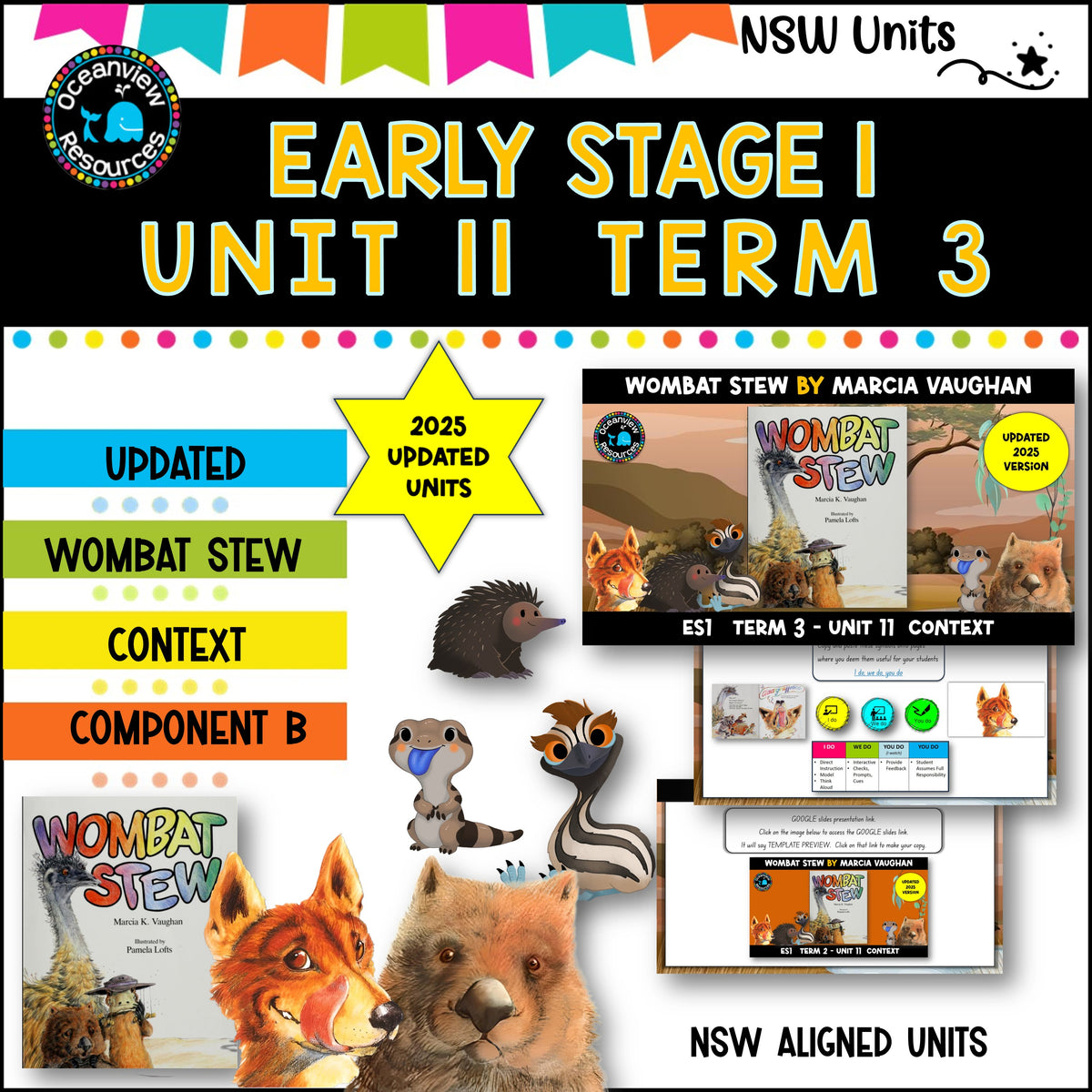ES1 UNIT 11(2025 updated) Wombat stew NSW DET unit comp B CONTEXT