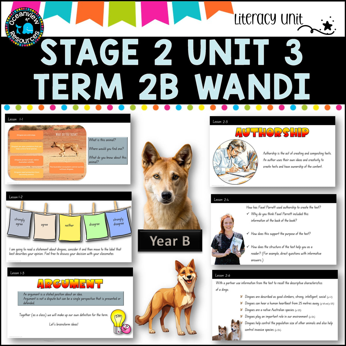 WANDI by Favel Parett -NSW Stage 2 Unit 3 support Unit- BOOK STUDY