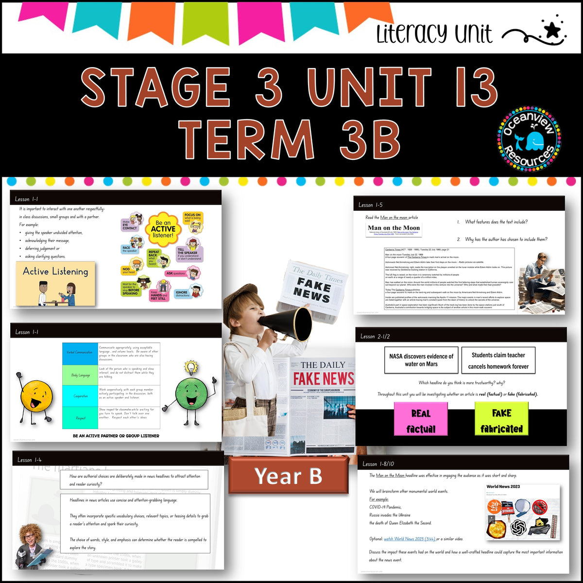 FAKE NEWS -NSW DET Stage 3 Unit 13 Term 3B Year B Component B NSW DET