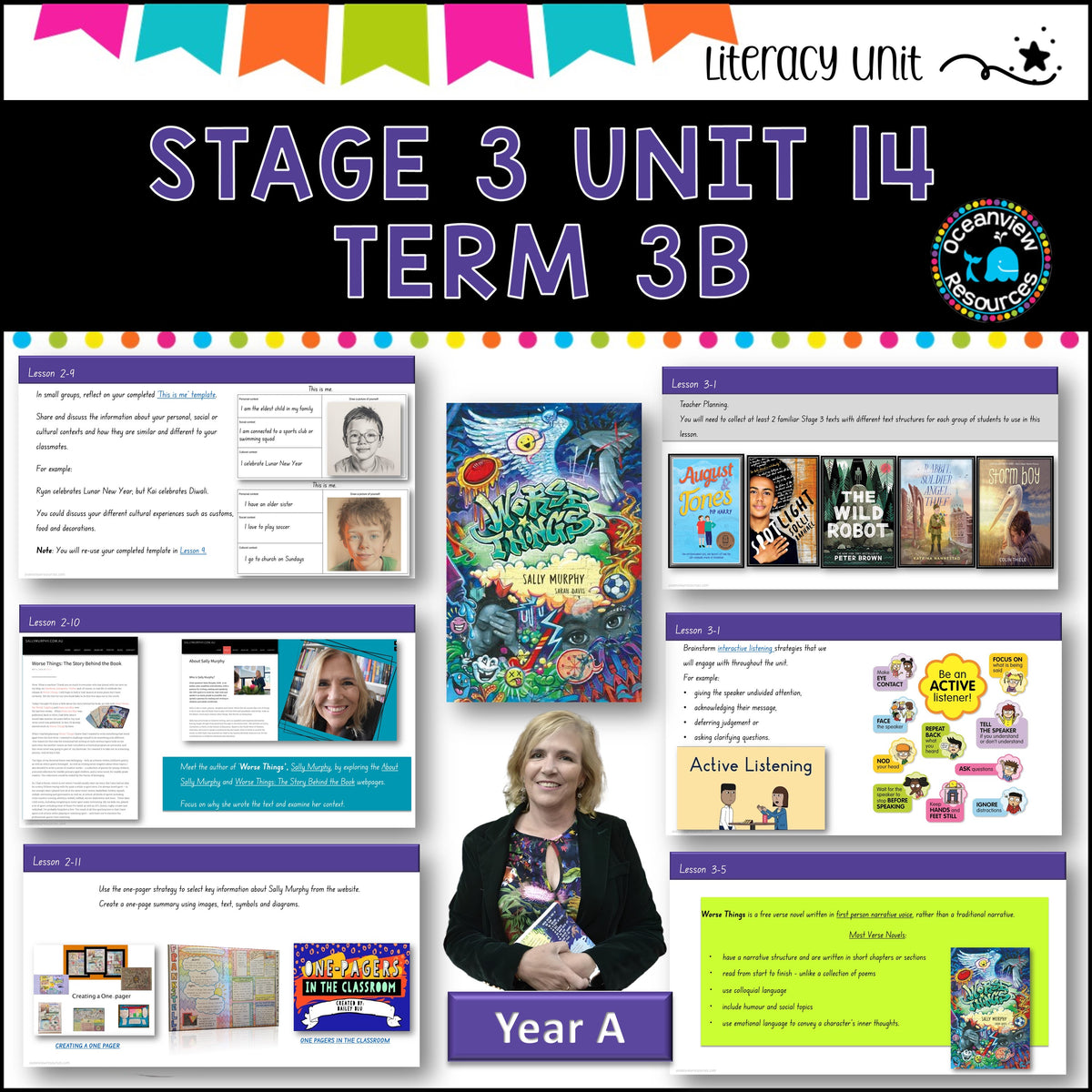 WORSE THINGS -NSW DET Stage 3 Unit 14 Term 3B Year B Component B NSW D