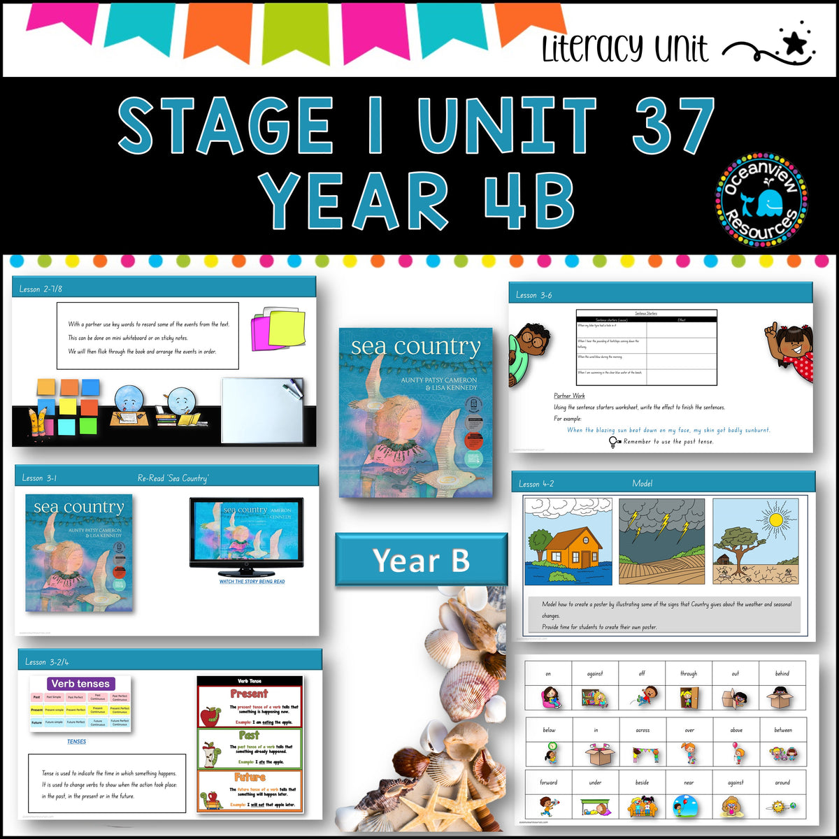 NSW DET Stage 1 English Unit 37 SEA COUNTRY Component B TERM 4B