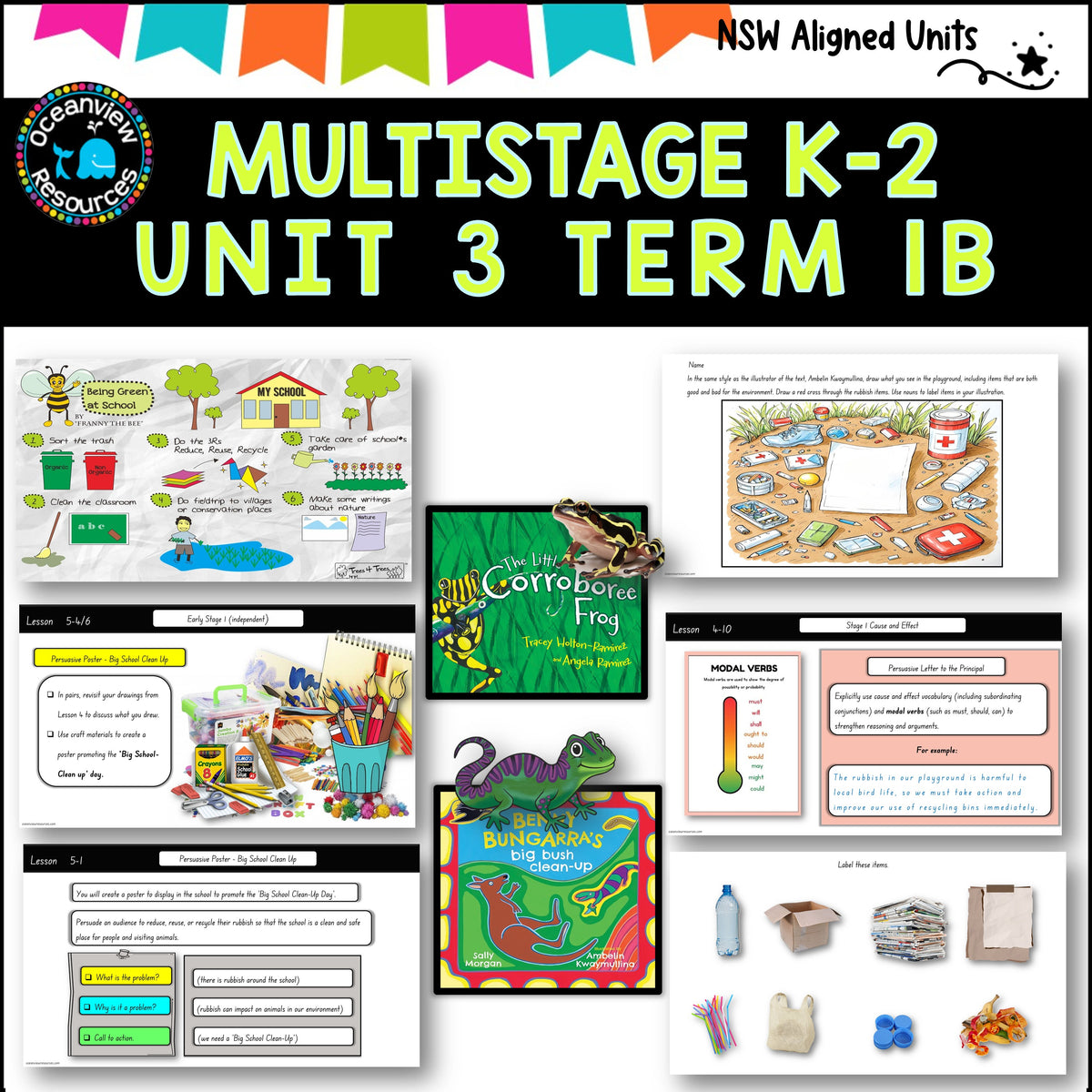 BENNY BUNGARRA, LITTLE CORROBOREE FROG Multiage K-2 Unit 4comp B TERM