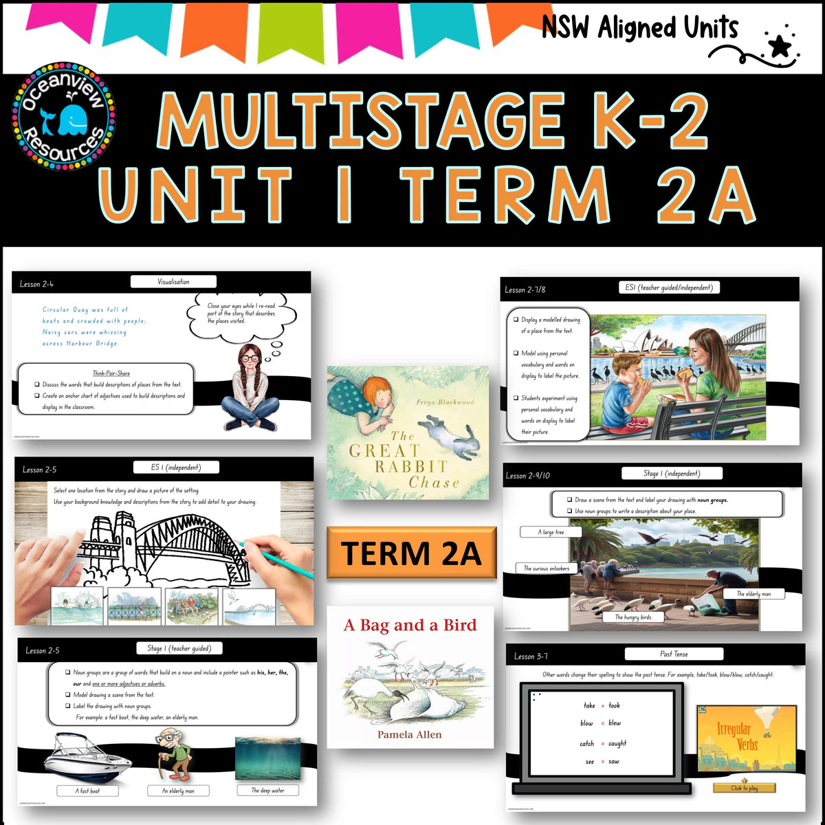 A BAG AND A BIRD Multi-Stage K-2 Unit 2 comp B ENGLISH TERM 1A NSW DET