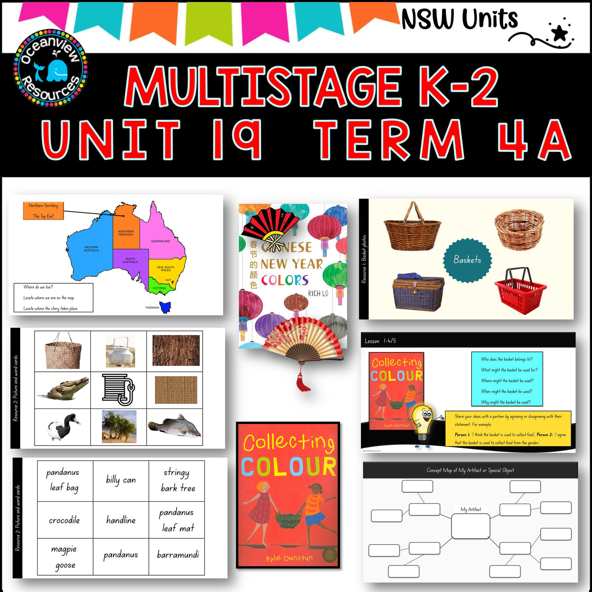 COLLECTING COLOUR, CHINESE NEW YEAR COLORS Multi-Stage K-2 Unit 19 com