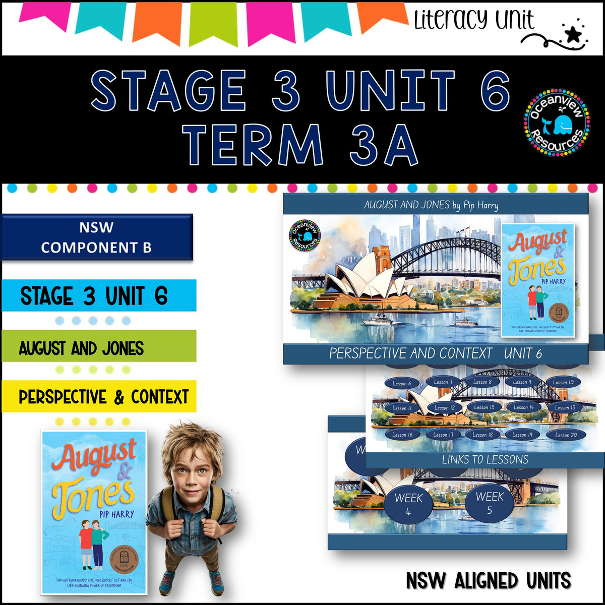 AUGUST AND JONES -NSW DET Stage 3 Unit 6 Term 3 Year A Component B NES