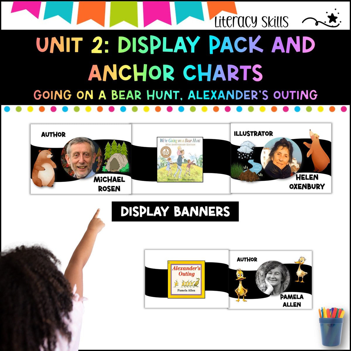 Unit 2: NSW DET Unit- Display pack-Going on a Bear Hunt, and Alexander