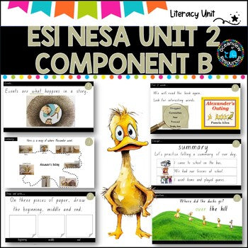 ALEXANDER'S OUTING- NSW ES1 Unit 2 Unit- component B WEEK 2 English