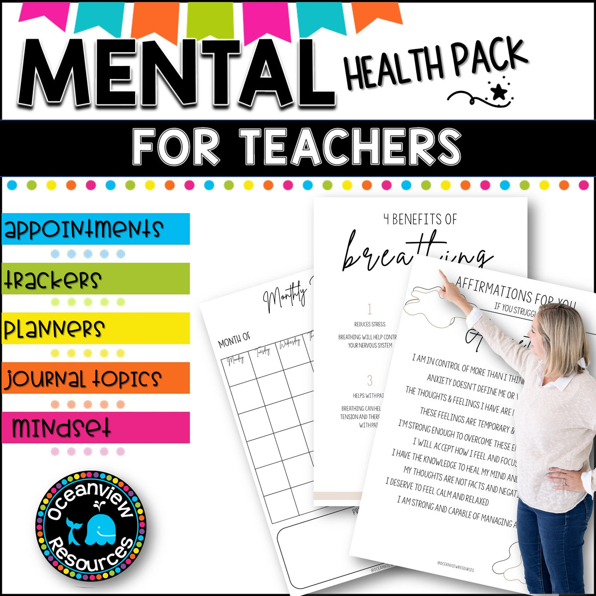 Mental Health and Wellbeing Pack for Teachers
