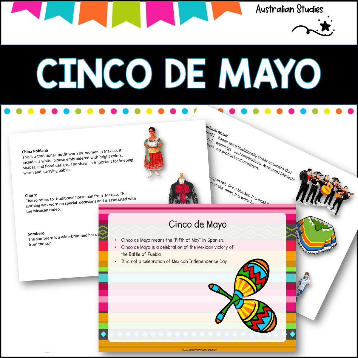 Cinco De Mayo PowerPoint presentation and Quiz