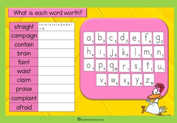 Spelling Pack for Term 1 Grade 3 - Suitable for Distance Learning