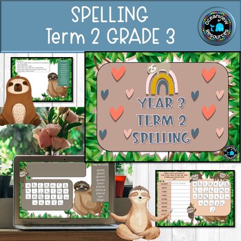 TERM 2 SPELLING BUNDLE-Grades 1-6