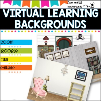 20 backgrounds for Virtual classroom both standard and widescreen vers