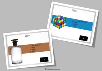 Don't say the word -GAME for Expressive language, word choice and voca