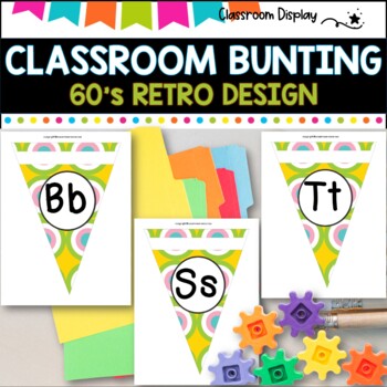 Alphabet and Number Bunting I Decor Pack IRETRO DESIGN I DECOR PACK