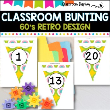 Alphabet and Number Bunting I Decor Pack IRETRO DESIGN I DECOR PACK