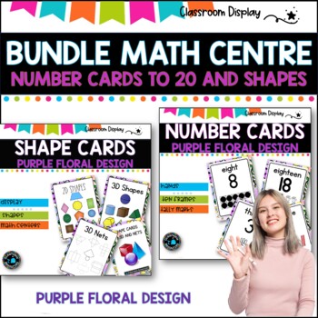 MASSIVE DECOR BUNDLE I Classroom Labels + Signs Pack | CALMING BLUE FL