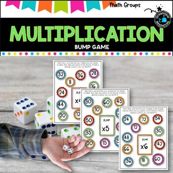 Multiplication Bump Game
