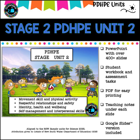 NSW DET PDHPE UNITS | Oceanview Resources