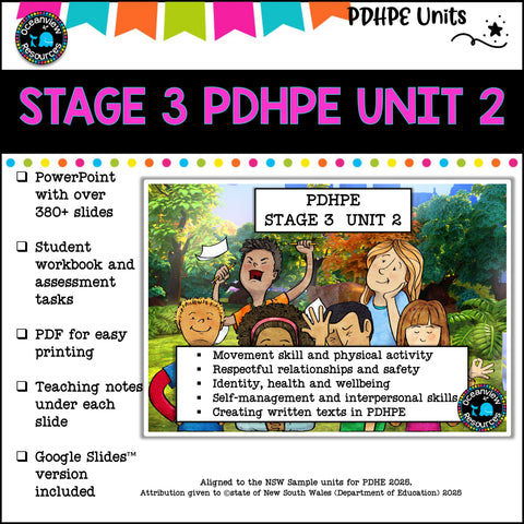 PDHPE UNITS | Oceanview Resources