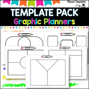 Graphic Organizers- mixed pack for a variety of subjects