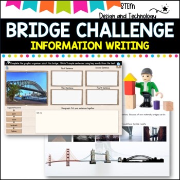 BRIDGE STEM l easy prep activity l report writing ,video stimulus and