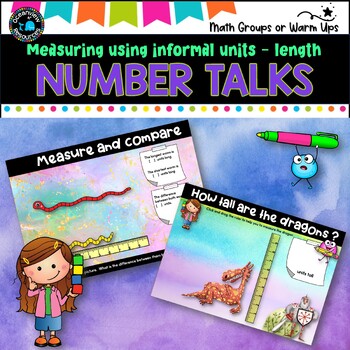 Number Talks - Measuring length using informal units - Math exploratio